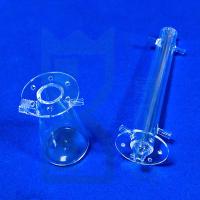 China High Purity 99.99% Customized High Temperature Corrosion Resistant Experimental Instruments Quartz Glass Tubes And Quartz Reactors for sale