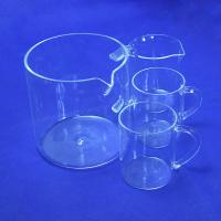 China Manifaturer Customized  50-1000Ml Quartz Beaker With Three-Corner Conical Philips for sale