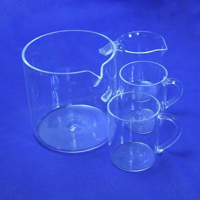 China Factory Made Quartz Glass Beakers And Quartzware High Temperature Resistant Corrosion Resistant for sale