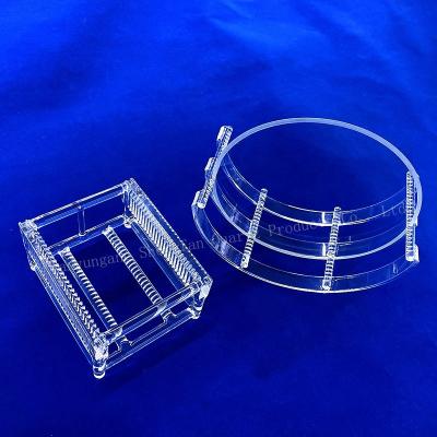 China Factory Made Quartz Cleaning Boat Resistant To High Temperatures And Corrosion for sale