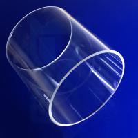 China Corrosion Resistant Quartz Glass Ring Hardness Morse 6.5 For CVD Machine for sale