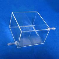 China Factory  Customized Fused Silica Quartz Glass Container for sale
