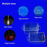 China Photochemical Reactor Necessity Highly Transparent Quartz Tanks Density 2.2g/cm3 Fused Silica for sale