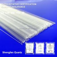 China High Temperature Resistant High Purity SiO2 Quartz Glass Capillary Tube with 1mm-5mm OD for sale