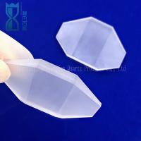 China Factory Made High Temperature Resistant Corrosion Resistant Transparent Opaque Quartz Glass Special-shaped Parts For Sample Support for sale