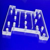 China High Temperature Resistant and High Transparency Quartz Glass Plate with Customizable Size for Semiconductor and Optical Applications for sale