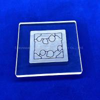 China CNC High Precision Production High Purity 99.99% Quartz Drilled Plates Quartz Grooved Plates And Quartz Glass Plates for sale