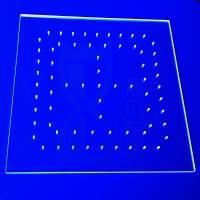 China High Temperature Resistant and High Transparency Quartz Glass Plate with Customizable Size for Semiconductor and Optical Applications for sale
