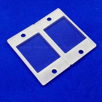 China Customized Corrosion Resistant High Temperature Resistant Quartz Frosted Plates Fused Quartz For Sample Support for sale