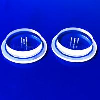 China CNC Customized High Precision High Purity JGS2 Quartz Step Plates For UV Window for sale