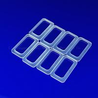 China CNC Customized High Precision High Purity JGS2 Quartz Step Plates For UV Window for sale