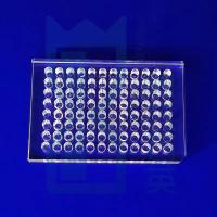 China 96 Well Quartz Glass Hemagglutination Plate Microplate 96microwell Plats Fused Quartz Plate Quartz Glass Sheet for sale