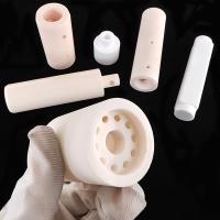 China Custom Antistatic High Precise Machining 99% Alumina Ceramic Insulator Part for sale