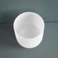 China 7 Chakra Balance Quartz Singing Bowl with 12 Musical Notes and High Temperature Resistance for Meditation for sale