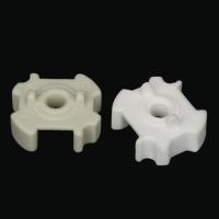 China Customizable High Temperature Resistant High Precision ±0.05mm Industrial Ceramic Alumina Irregular Shaped Parts for sale