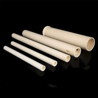 China 99% Alumina Ceramic Tube With Cutting Processing Service Density 3.9 G/cm3 Customized for sale