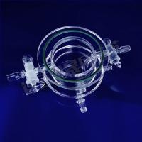 China Customized 50-1000 ml High-Transparency Photo-Induced Quartz Glass Reactor with 1100℃ Working Temperature for sale