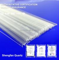 China High Temperature Resistant Corrosion Resistant Small Diameter Quartz Glass Capillary Tube for sale