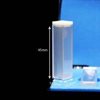 China Corrosion-resistant and highly transparent quartz cuvettes are used in spectrometers and spectrophotometers for sale