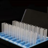 China Corrosion-resistant and highly transparent quartz cuvettes are used in spectrometers and spectrophotometers for sale