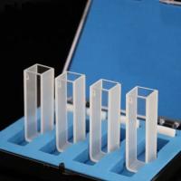 China Corrosion-resistant and highly transparent quartz cuvettes are used in spectrometers and spectrophotometers for sale