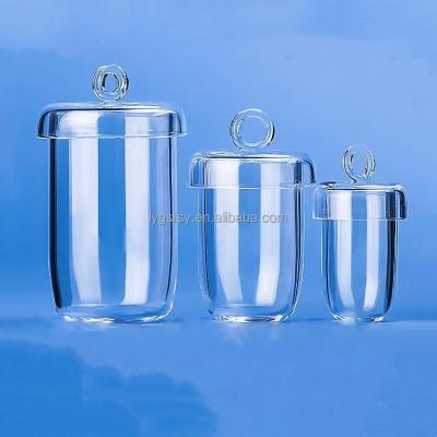 China Manifaturer Customized  50-1000Ml Quartz Beaker With Three-Corner Conical Philips for sale