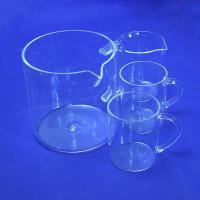 China Customized high-temperature resistant and corrosion-resistant 50-1000ml transparent quartz beaker for sale