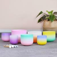 China Crystal Singing Bowl Quartz Crystal Singing Bowl with Durable Bag and Mallet for sale