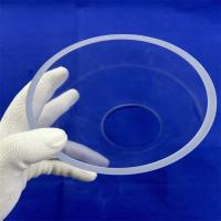 China High Purity High-emperature Resistant 1100℃ CVD Furnace Fused Quartz Glass Tube for sale