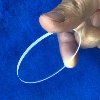China Ustomized UV Heat Resistant Fused Silica Quartz Glass Round Plate Clear Quartz Glass Substrate Transparent Quartz Plate for sale