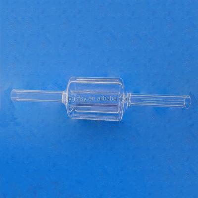 China Transparent Quartz Glass Tube with High Dielectric Strength, Low Conductivity, and 1100℃ Working Temperature for sale