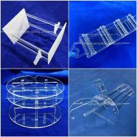 China High-temperature resistant transparent quartz glass tube quartz boat for sale