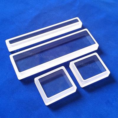 China CNC high-precision customized transparent quartz frosted quartz parts for sale