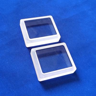 China High Temperature Resistance 99.99% Purity Customizable Size Quartz Glass Plate Fused Silica Quartz Disc for sale