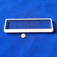 China CNC high-precision customized transparent quartz frosted quartz parts for sale