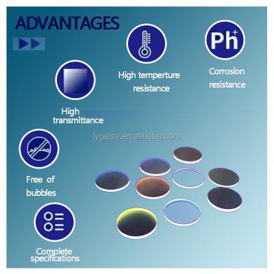 China Highly Transparent 99.99% SIO2 Quartz Glass Plate for UV Lamp Applications for sale