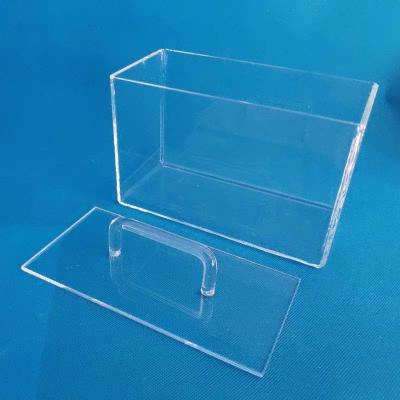 China Customized high-temperature resistant and corrosion-resistant quartz glass containers for sale