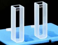 China High-temperature and Corrosion Resistant Quartz Glass Colorimeter Cuvette with 3.5ml Capacity for sale