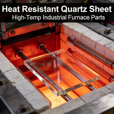 China Optically Clear Quartz Glass Plate with Superior Hardness and Thermal Shock Resistance for Scientific Equipment for sale