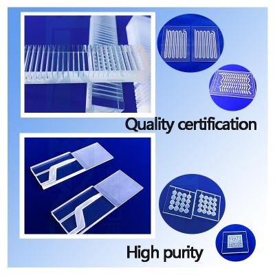 China Customizable High Purity SIO2>99.99% Quartz Glass Plate with 92% Light Transmittance and 1150℃ Working Temperature for sale