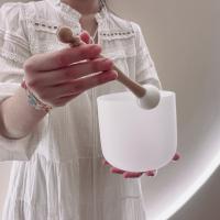China Wholesale 6-12inch Customizable Quartz Singing Bowl Set with Free Mallets and O Rings for Chakra Healing for sale