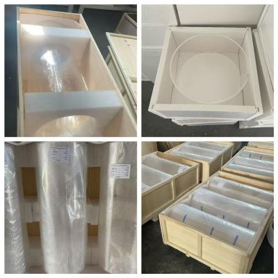 China High Temperature Resistant 99.99% SiO2 Purity Clear Transparent Quartz Glass Tube for Furnaces for sale