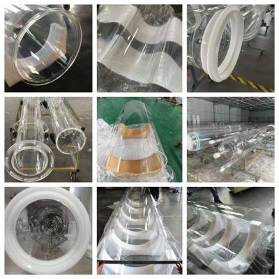 China High Temperature Resistance 1100°C 99.99% SiO2 Purity Corrosion Resistant Quartz Flange Tube for Industrial Applications for sale