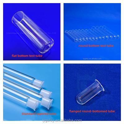China Factory Made High Temperature Resistant 99.99% SiO2 Purity Quartz Glass Tube with 1100℃ Working Temperature for sale