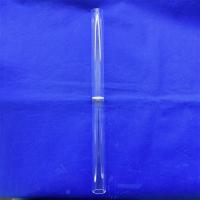 China High Purity 99.99% Corrosion Resistant Quartz Glass Tube with 1100℃ Working Temperature for sale