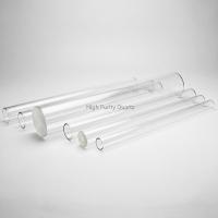 China Clear Quartz Tube with 1150℃ Working Temperature 99.99% SIO2 Purity and Corrosion Resistance for Semiconductor and Optical Applications for sale