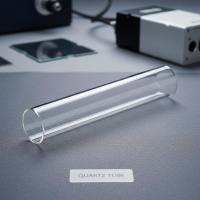China Clear Quartz Tube with 1150℃ Working Temperature 99.99% SIO2 Purity and Corrosion Resistance for Semiconductor and Optical Applications for sale