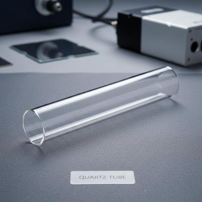 China Clear Quartz Tube with 1150℃ Working Temperature 99.99% SIO2 Purity and Corrosion Resistance for Semiconductor and Optical Applications for sale