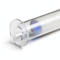 China High Purity 99.99% Corrosion Resistant Quartz Glass Tube with 1100℃ Working Temperature for sale