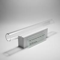 China High Temperature Resistant 1100℃ 99.99% SiO2 Purity Clear Transparent Quartz Glass Tube for Semiconductor and Optical Applications for sale
